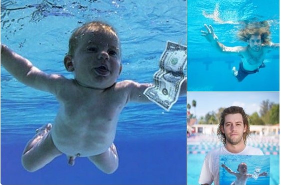 Así está el niño de la portada de "Nevermind" 25 años después - Pelando El Ojo